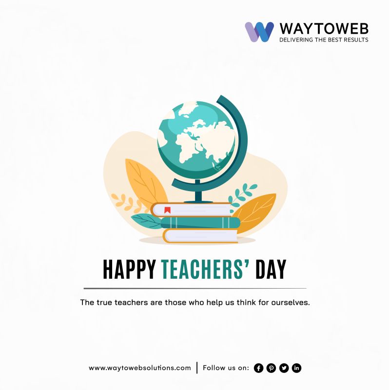 WayToWeb | Teachers' Day 2023 Celebration by Waytoweb: Honoring ...